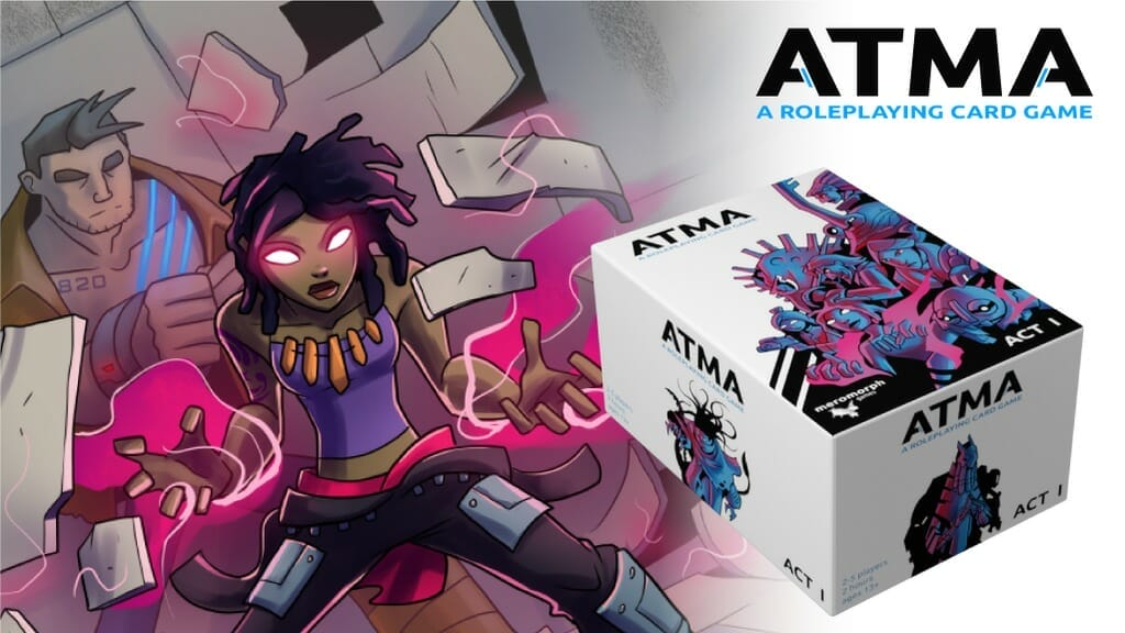 Atma: A roleplaying game is an RPG with cards and a cool demo