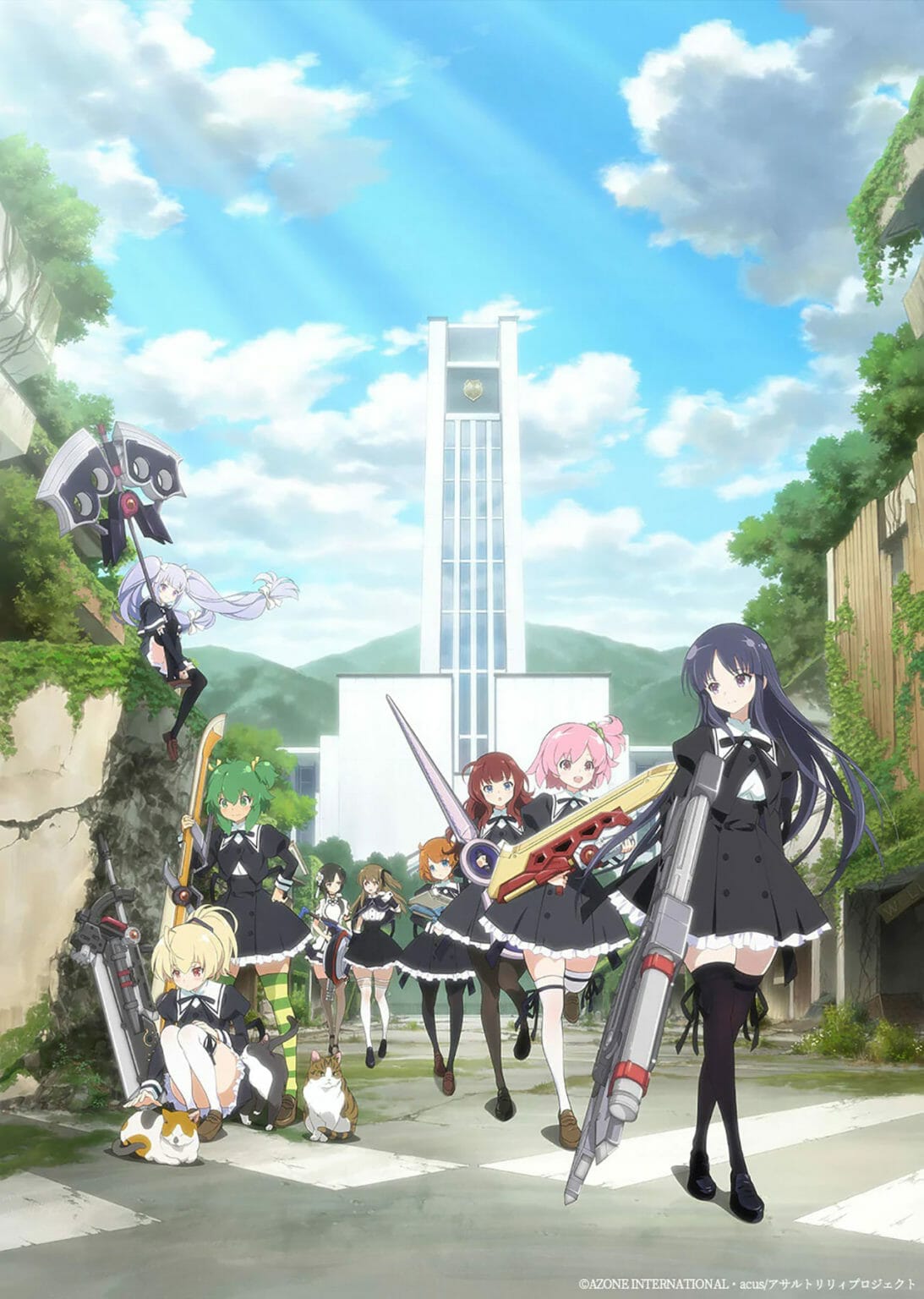 Assault Lily Bouquets Trailer Is Three Minutes Of Over Sized Weapons