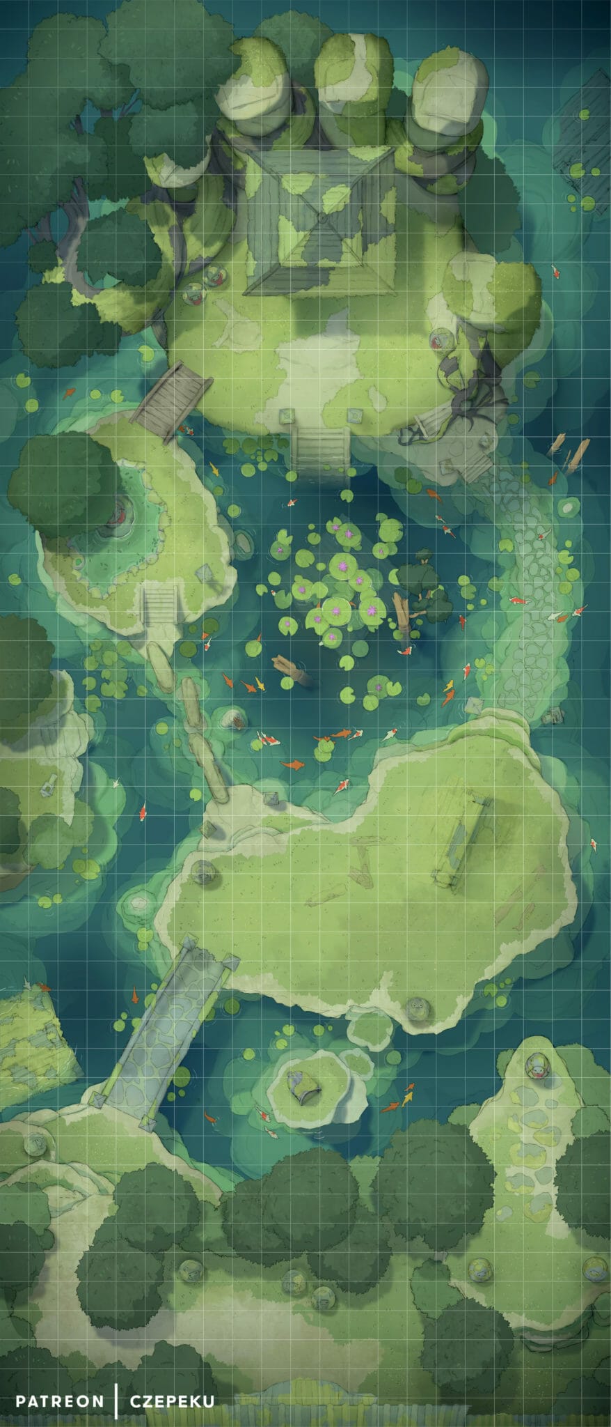 52 free and stunning battle maps from Cze and Peku