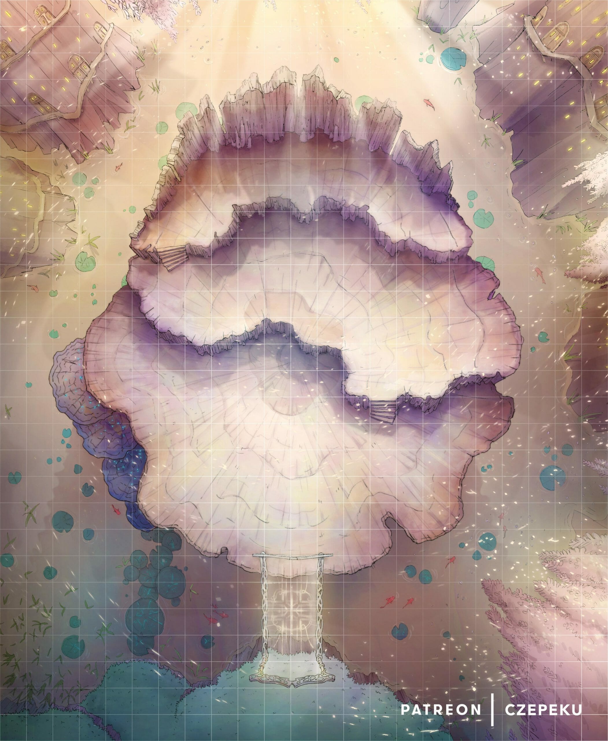 52 free and stunning battle maps from Cze and Peku