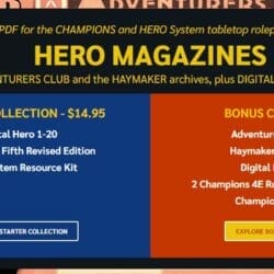 Hero System Articles - Geek, Anime and RPG news
