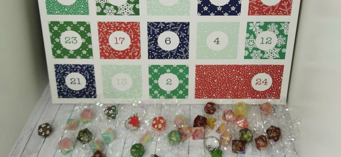 Adventure Calendar: A dice Advent calendar