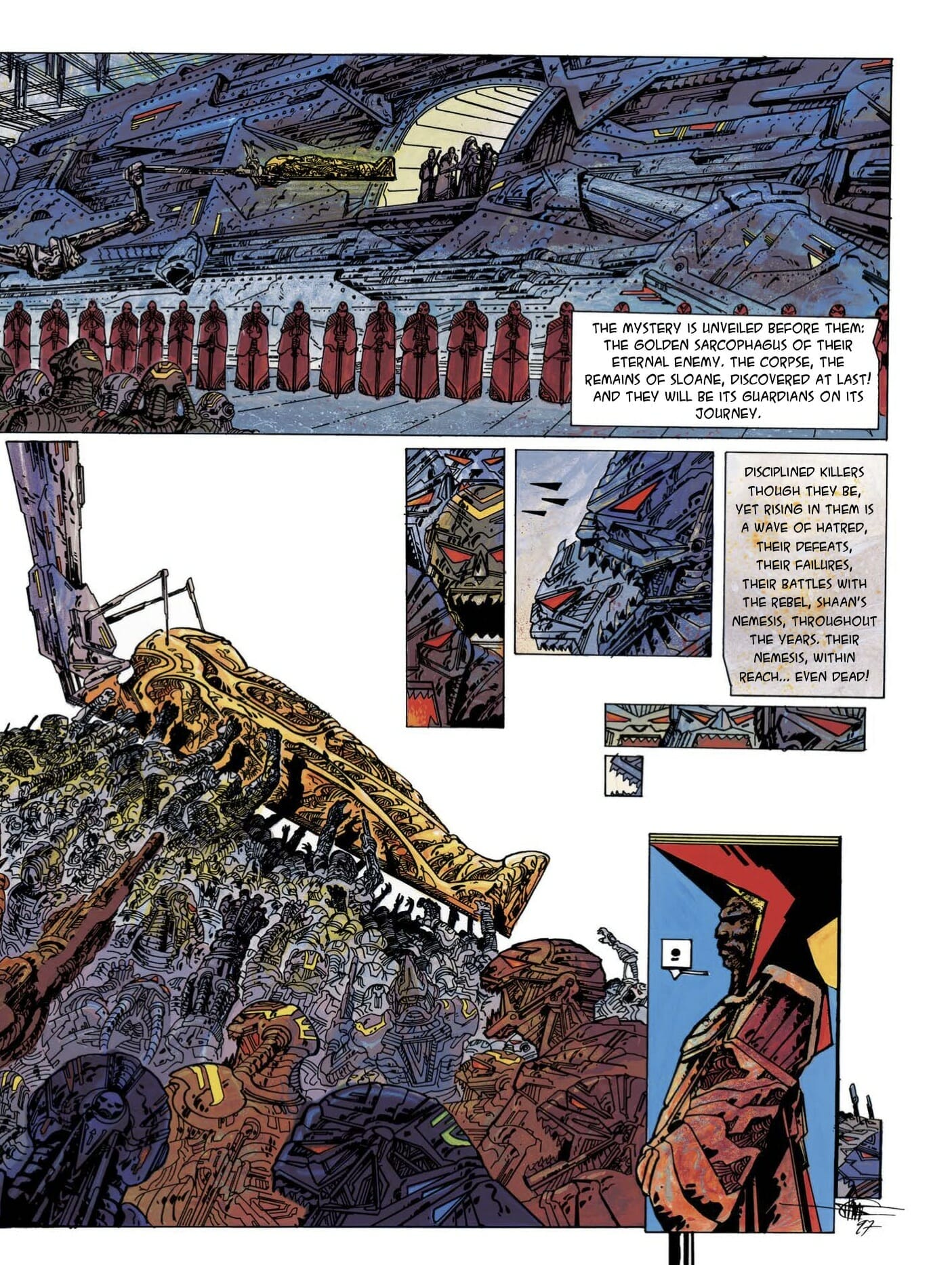 An early look at Druillet's masterful Lone Sloane Chaos