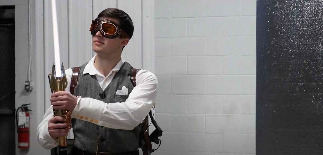 The real-life 4000° lightsaber is scary as hell