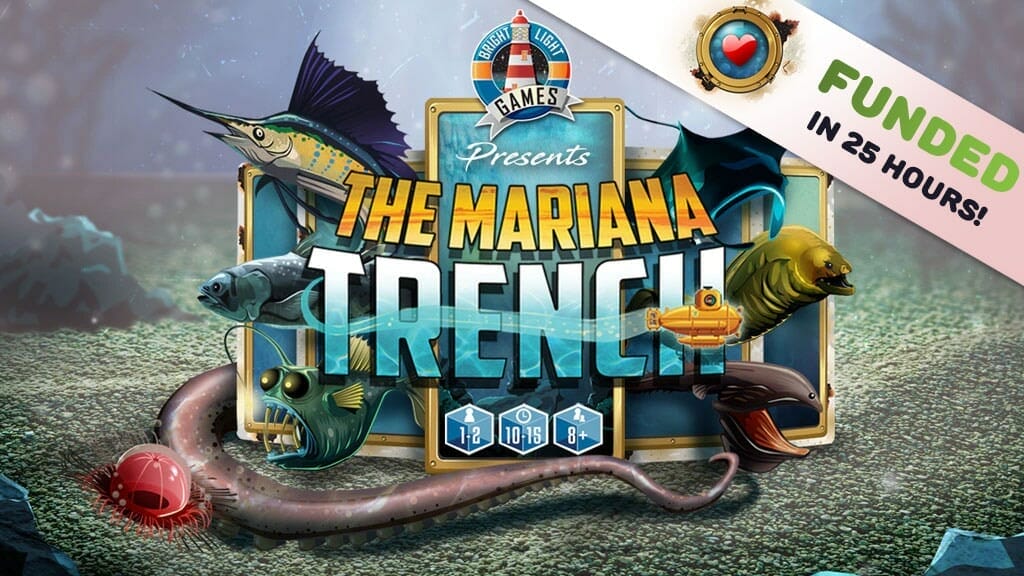 The Mariana Trench: A 1 or 2 player pocket board game