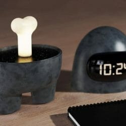 Imagining Among Us bedside clocks