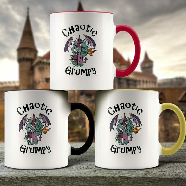 Geek attitude coffee mugs