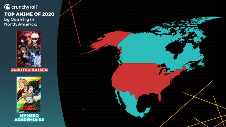 Here are the world's most popular anime by region