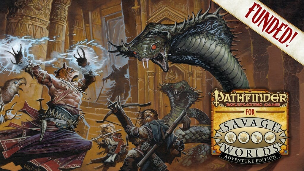 It's popular! Pathfinder for Savage Worlds