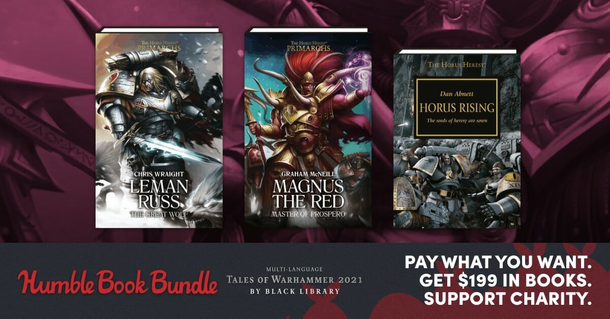 Tales of Warhammer 2021 by Black Library smashes into Humble Bundle