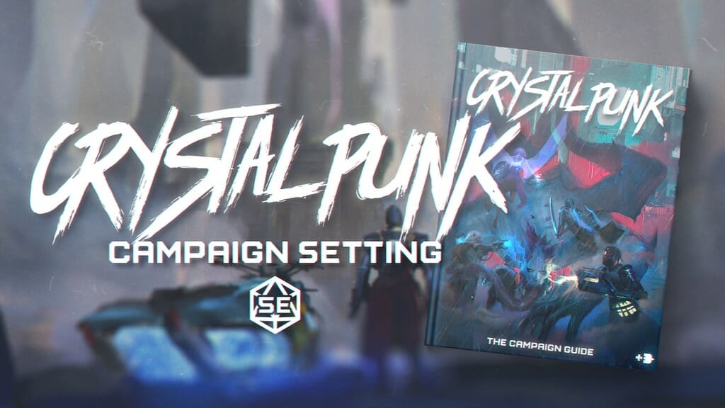 Plus Three Press brings Crystalpunk to life with Kickstarter pitch