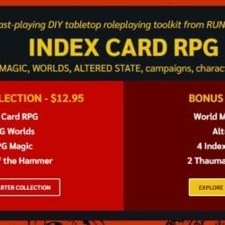 The innovative Index Card RPG gets a Bundle of Holding deal