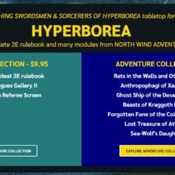 OSR classic Astonishing Swordmen & Sorcerers of Hyperborea in Bundle of Holding