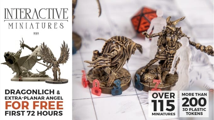 Game Start funds the world's first interactive miniatures on Kickstarter
