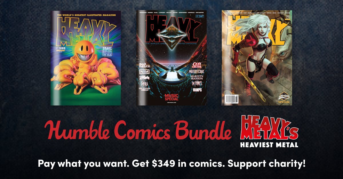 Humble Bundle offers $349 of Heavy Metal's Heaviest Metal as a bargain deal