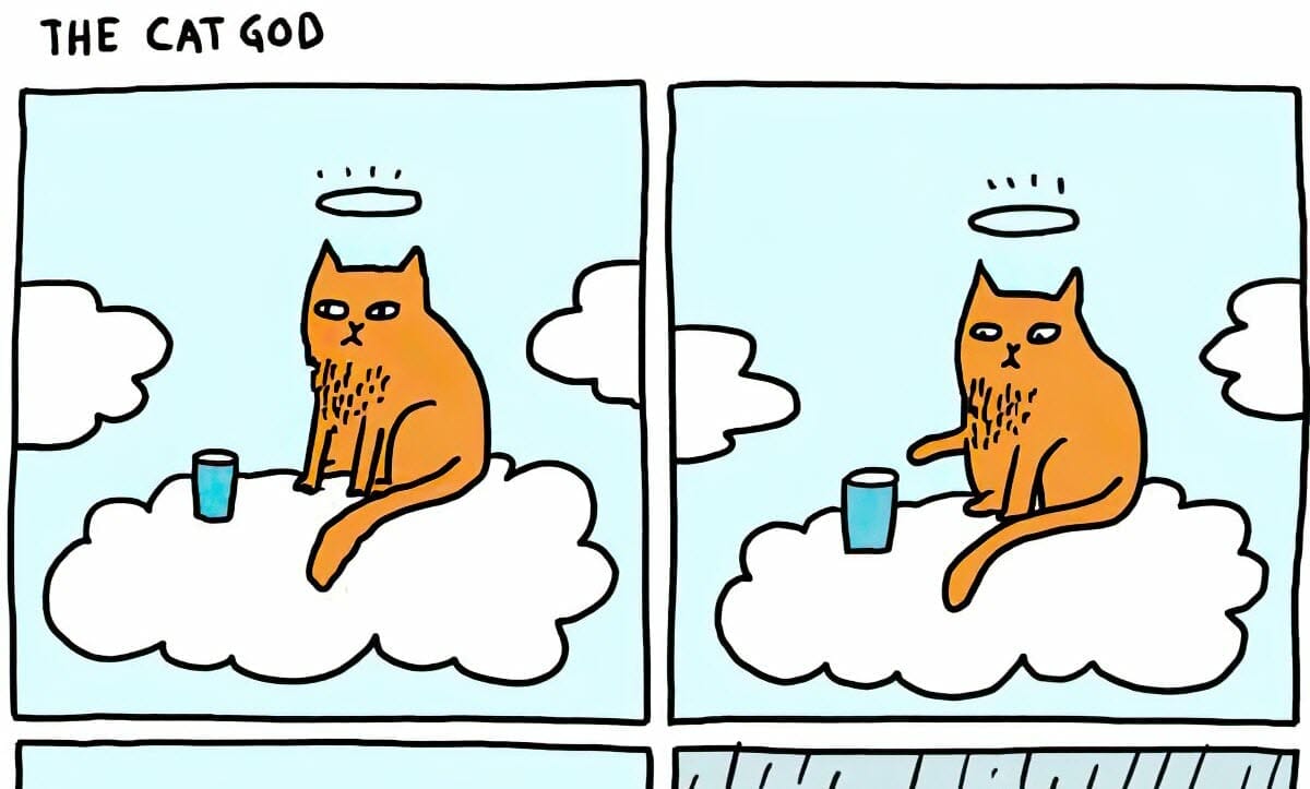 Worldbuilding humour: The Cat God