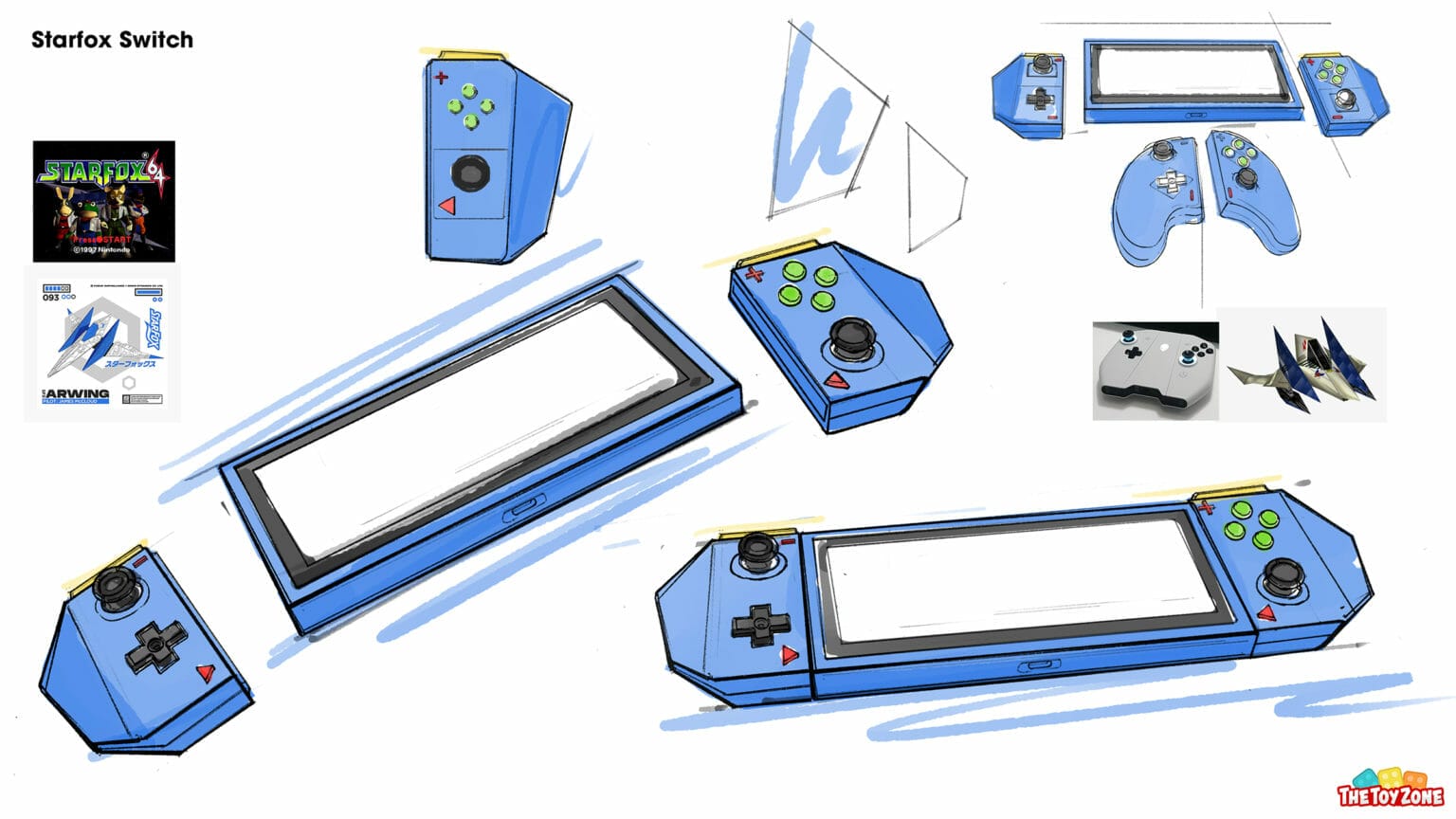 Are these Nintendo Switch Pro designs really that bonkers?