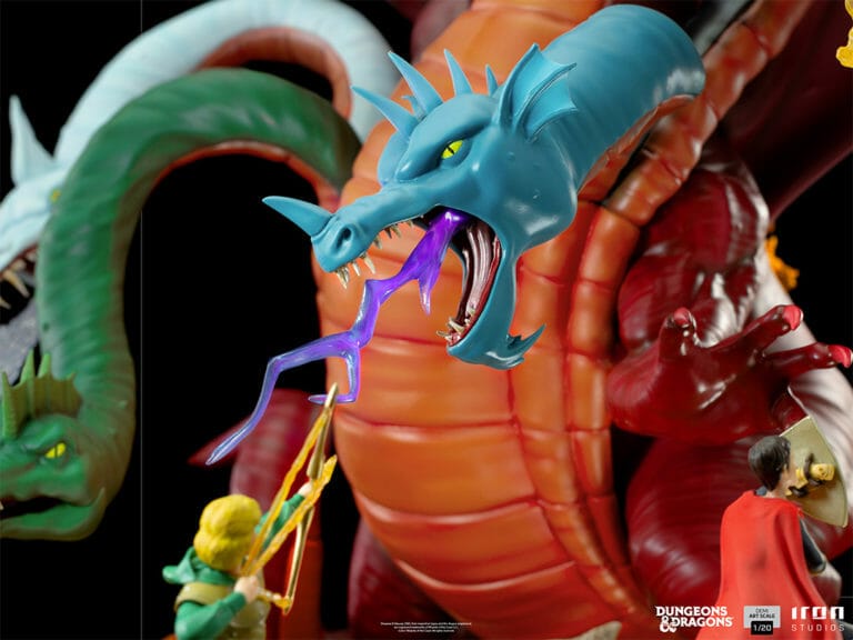 1/20th scale classic D&D cartoon brought to life as Tiamat battles the ...