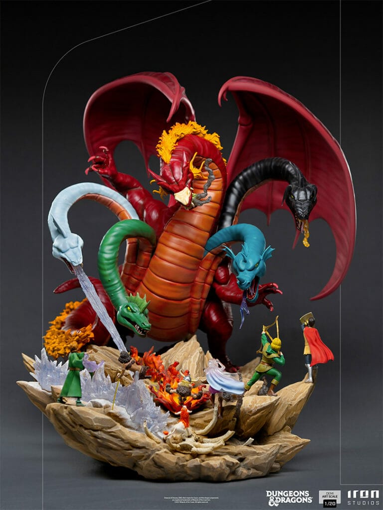 1/20th scale classic D&D cartoon brought to life as Tiamat battles the ...