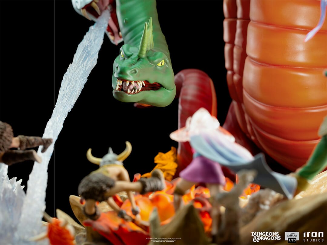 1/20th scale classic D&D cartoon brought to life as Tiamat battles the ...