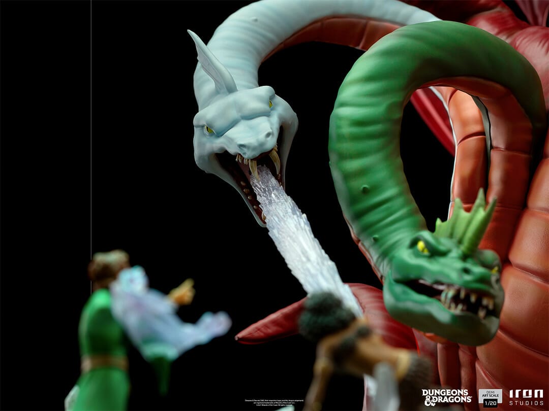 1/20th scale classic D&D cartoon brought to life as Tiamat battles the ...