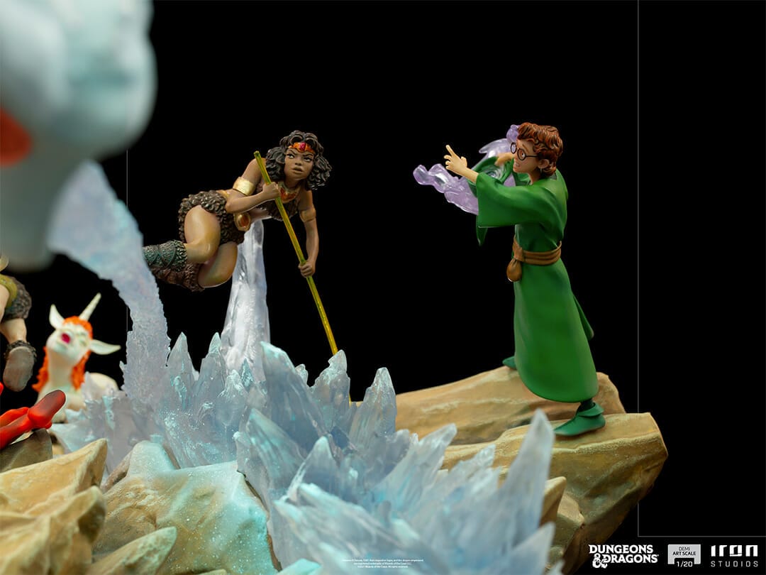 1/20th scale classic D&D cartoon brought to life as Tiamat battles the ...