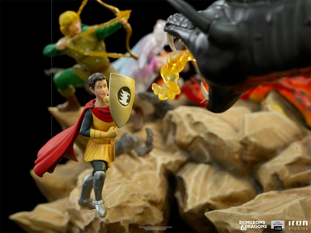 1/20th scale classic D&D cartoon brought to life as Tiamat battles the ...