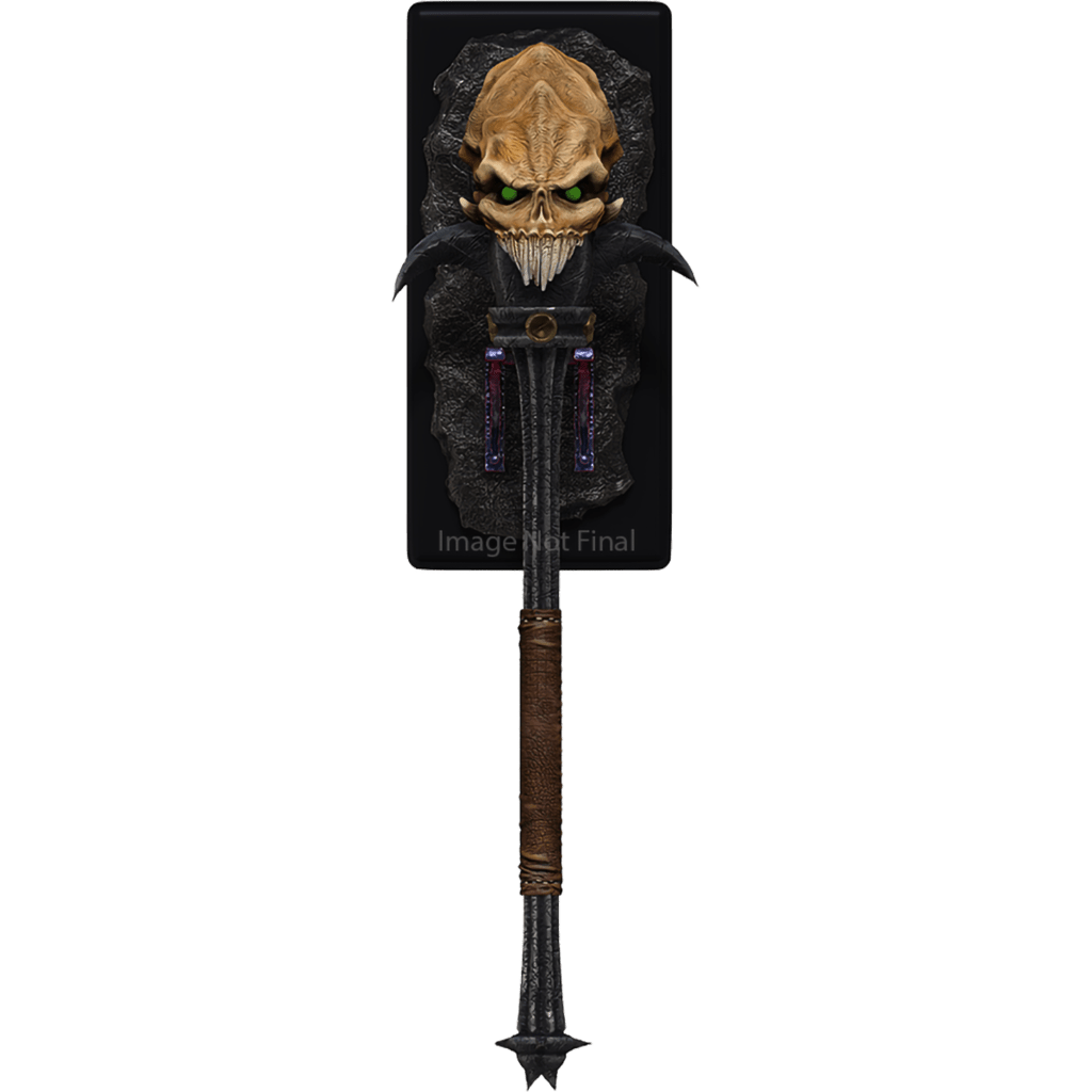 Gulp! A Life-sized Wand of Orcus for your wall