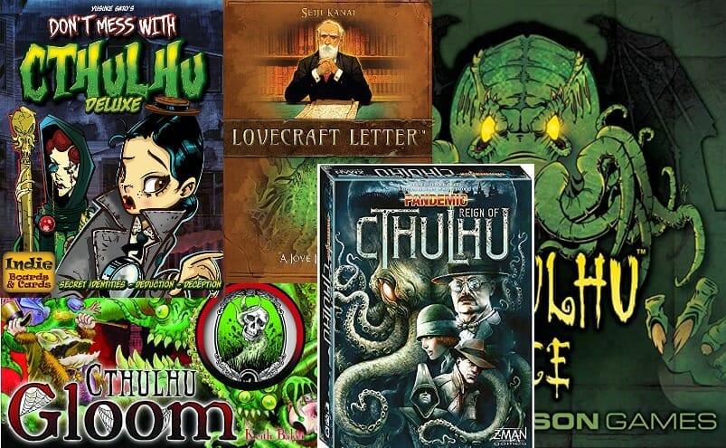 Into Madness: 9 Tabletop Games Inspired by Lovecraft's Cthulhu Mythos