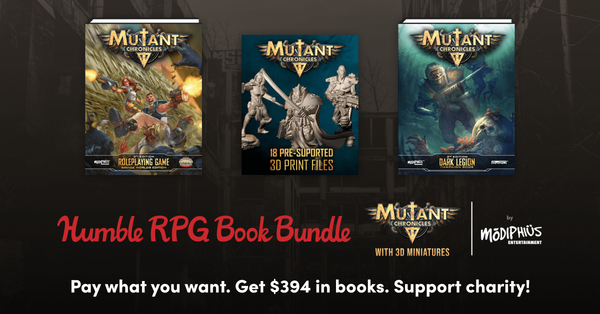Modiphius and the Dark Legion bring the Mutant Chronicles and 3d ...