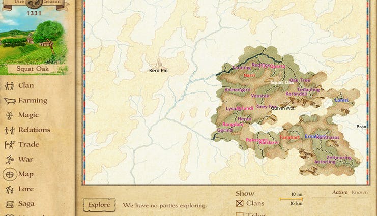 Half a day to grab The RuneQuest/Glorantha based King of Dragon Pass ...