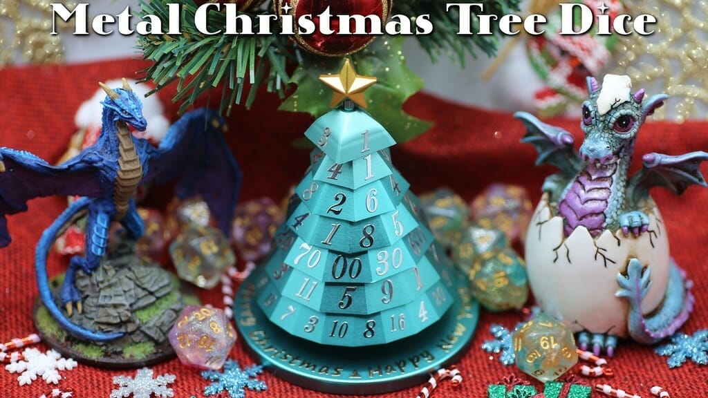 It's not too early for Christmas... dice trees! Kickstarter finds ...