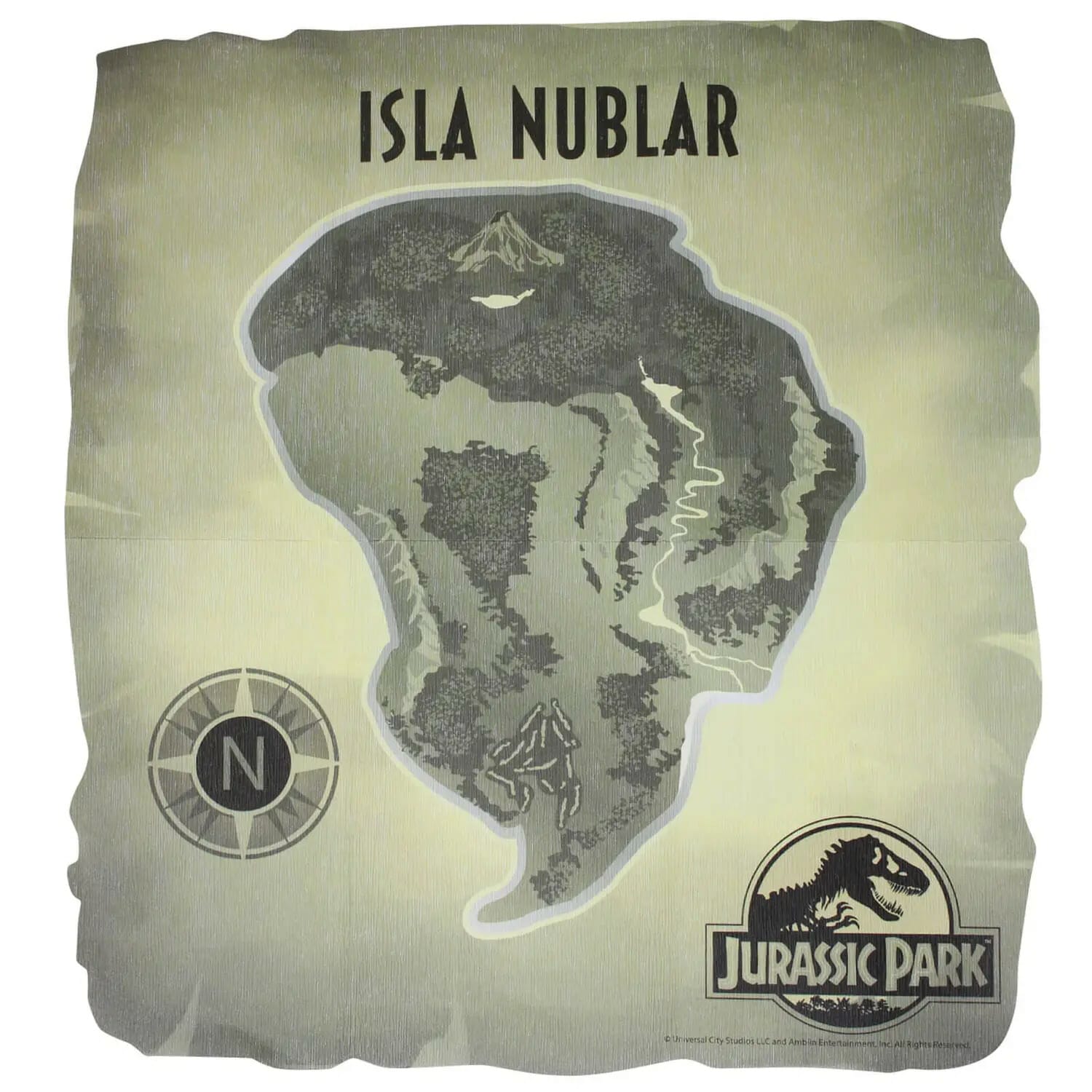Exclusive Jurassic Park replica set is a souvenir from Isla Nublar