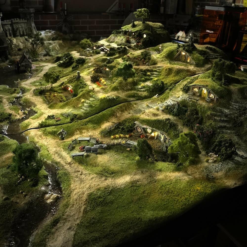 Real Terrain Hobbies completes a stunningly realistic The Shire wargame ...
