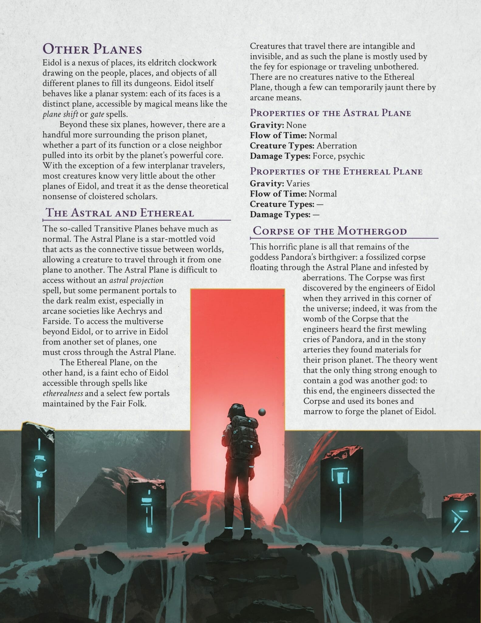 Preview: EIDOL - the weird-fantasy setting for 5e with endless dungeon ...