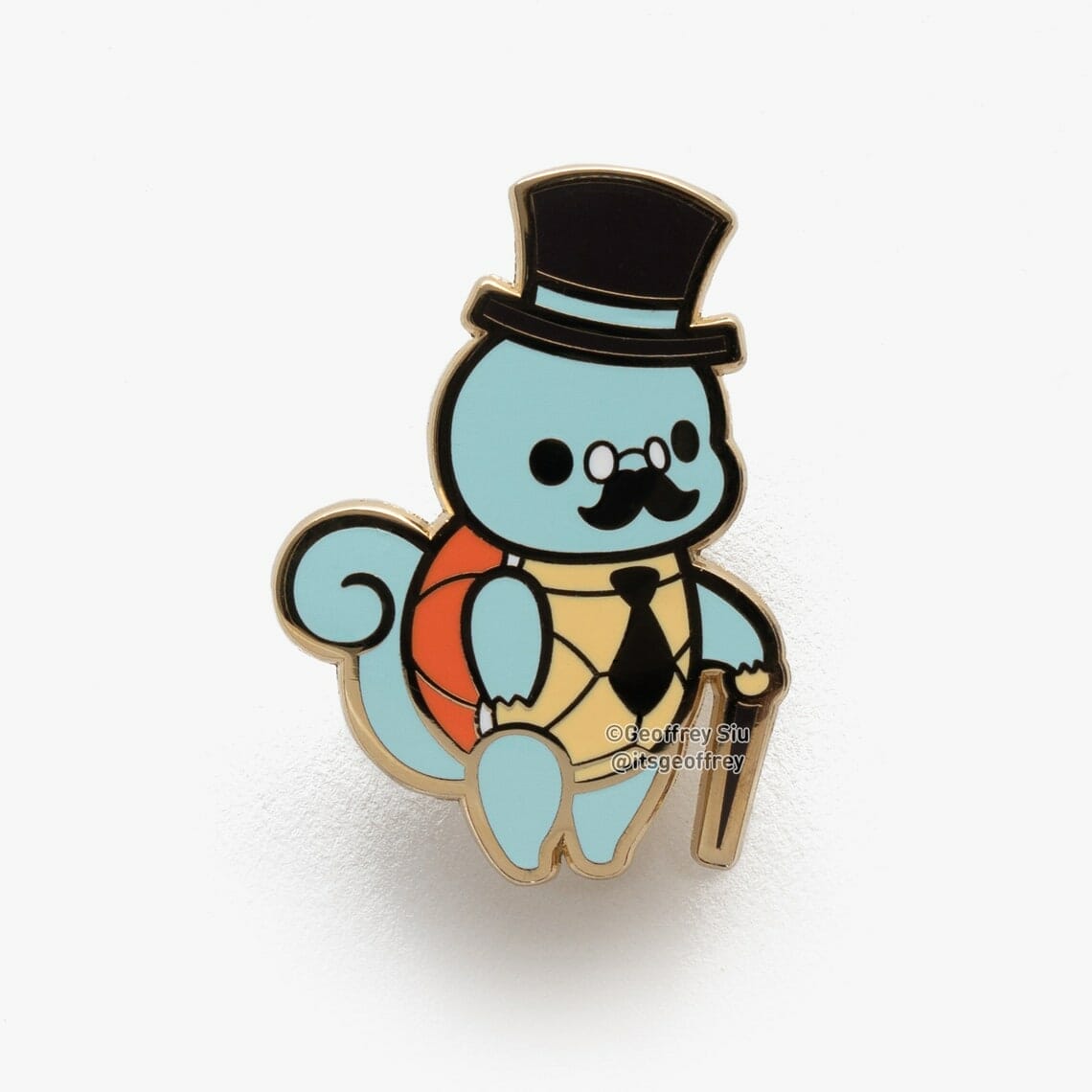 Gentlemon: The "Sirs" hard enamel pin series from ItsGeoffrey