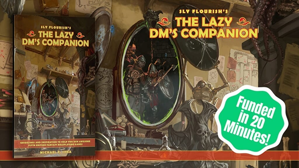 Mike Shea and SlyFlourish package up RPG help with The Lazy DM's Companion