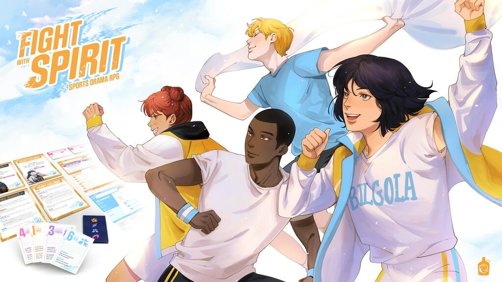 Passion and Sports: Fight With Spirit is a ... sports tabletop RPG