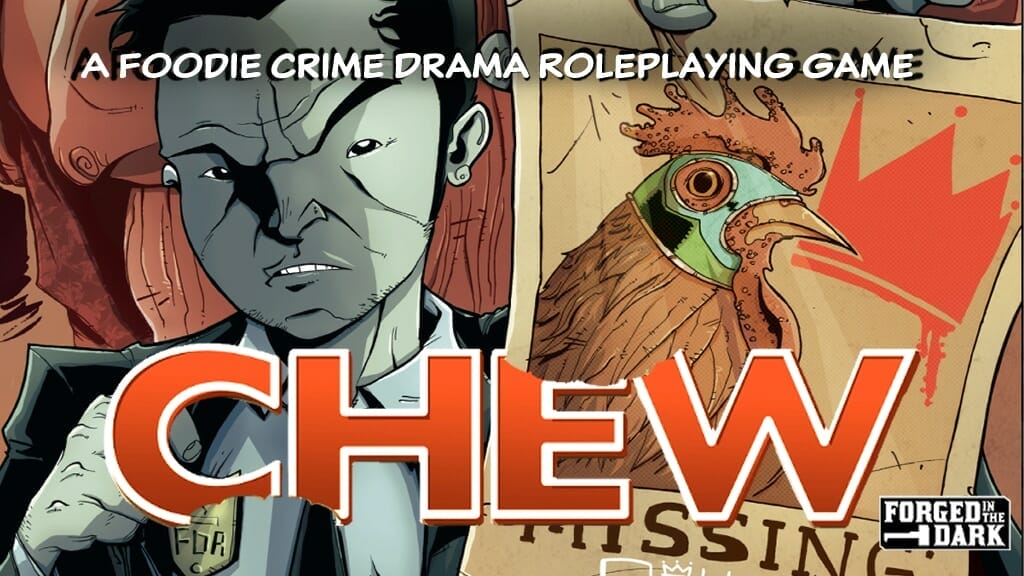 Award-winning Chew gets an RPG about cops, cooks and cannibals