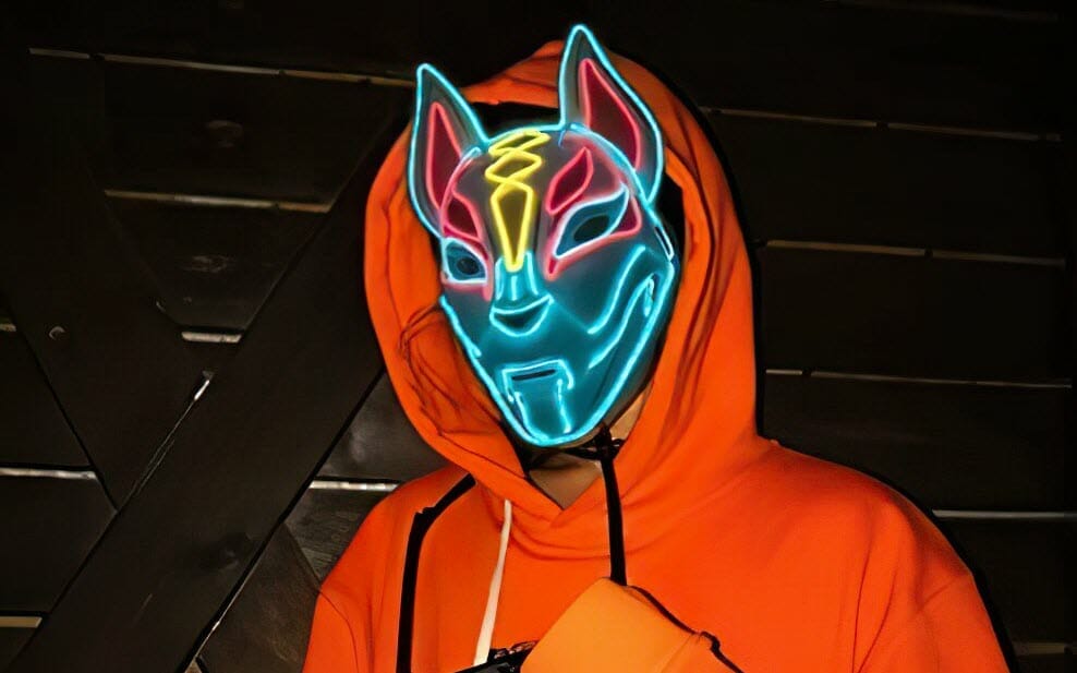 12 Masks of Halloween: #5 Neon Fox