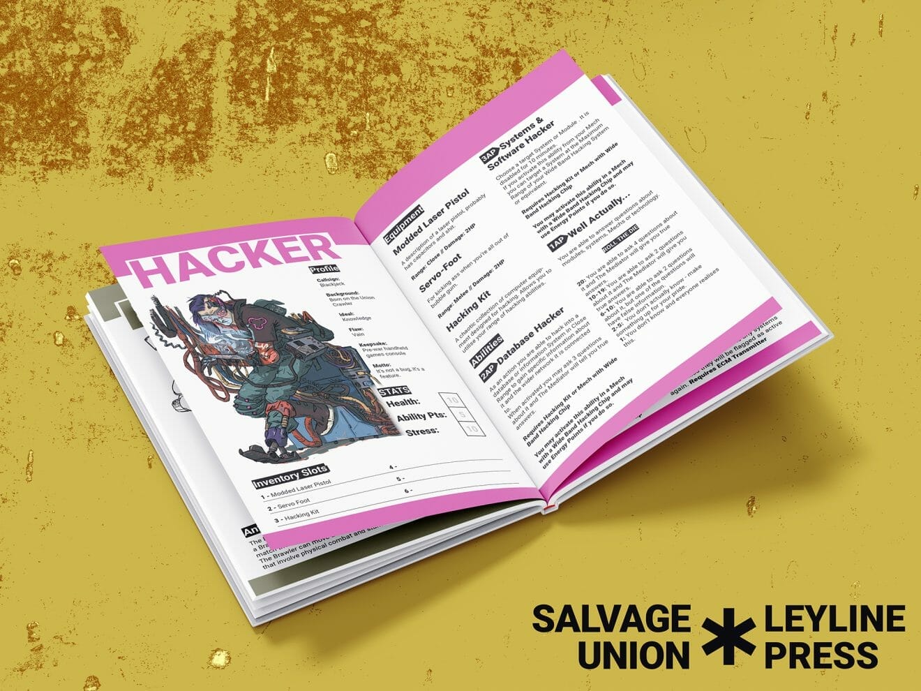 An early look at Leyline Press' Salvage Union RPG