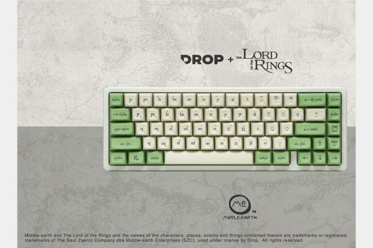 Tolkien keycaps: Transform your keyboard into a relic from Middle-earth