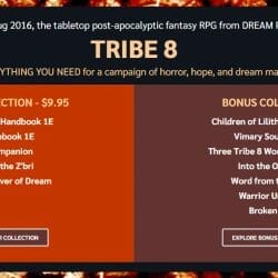 RPG's best-kept secret Tribe 8 hits the Bundle of Holding