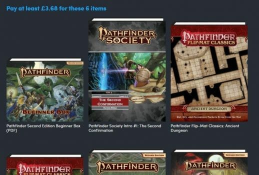 Pathfinder's RPG double-bundle is incredibly rare with a vast ...