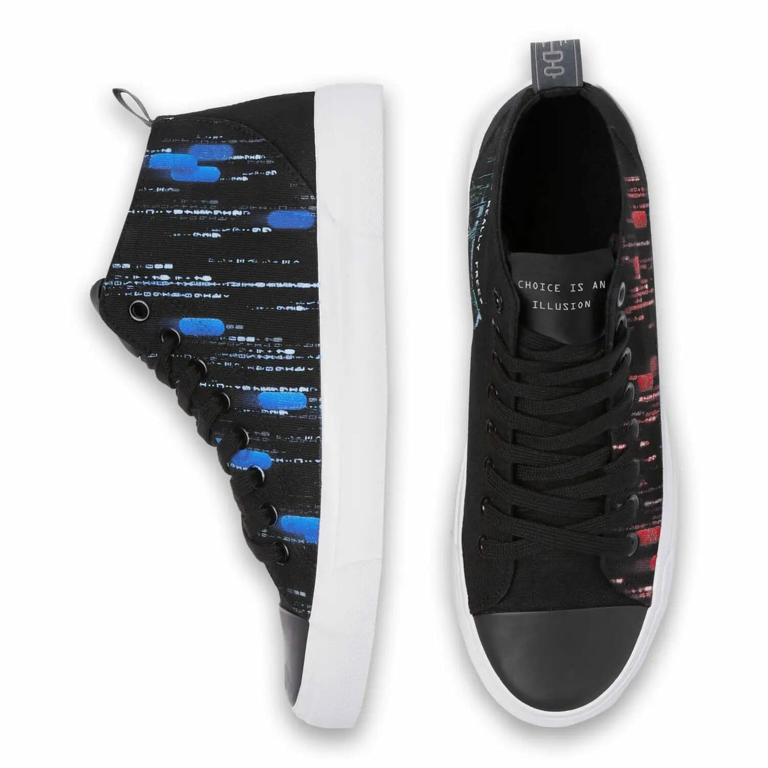 Walk on wisdom with these Matrix High Tops