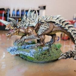 Blow your players' minds with this expertly painted Tarrasque model ...