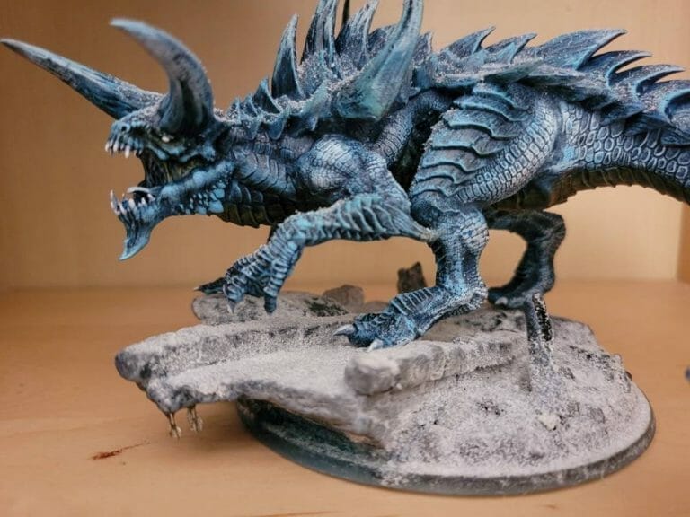 Blow your players' minds with this expertly painted Tarrasque model ...
