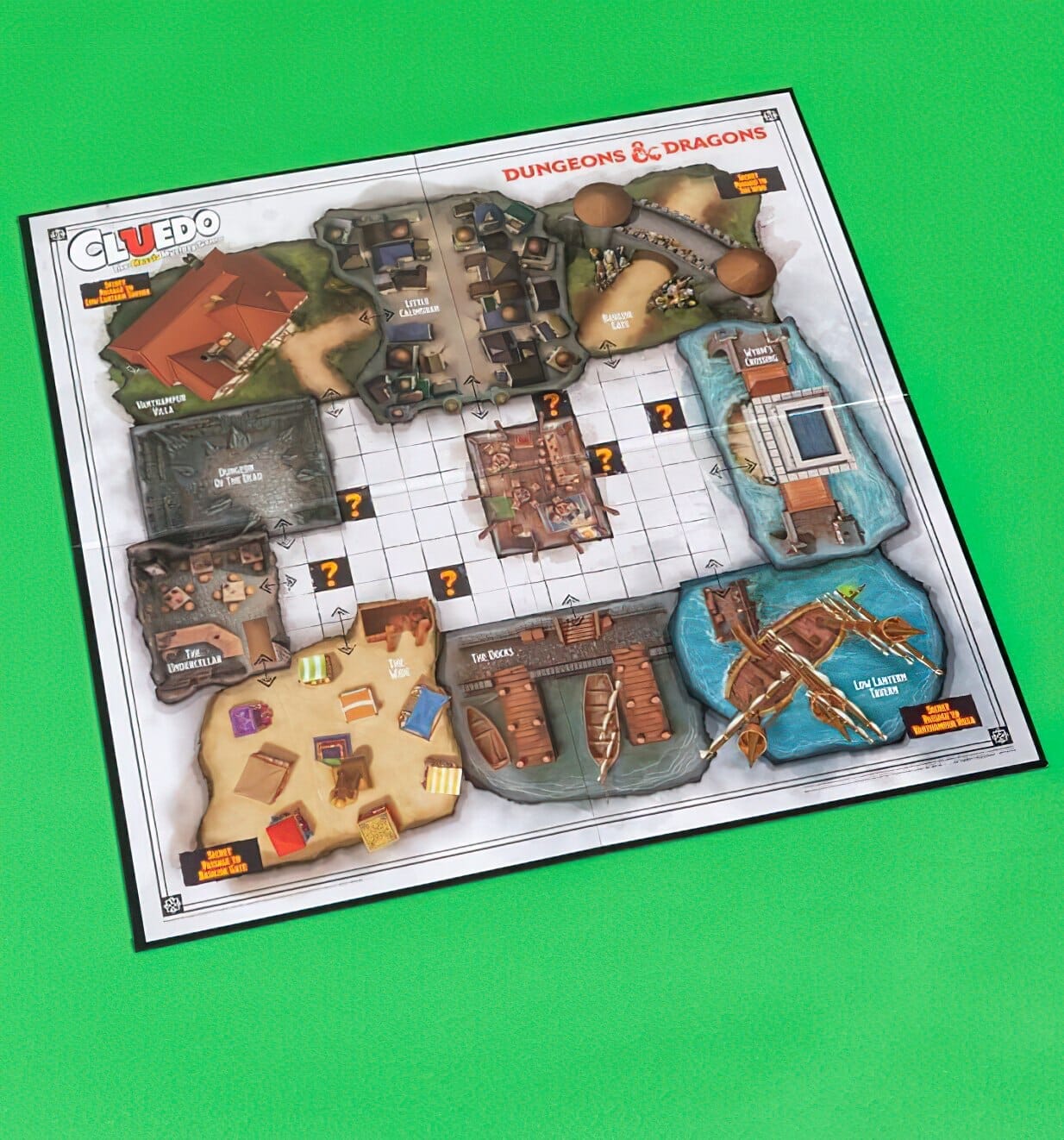 D&D has a British variant of the iconic detective board game
