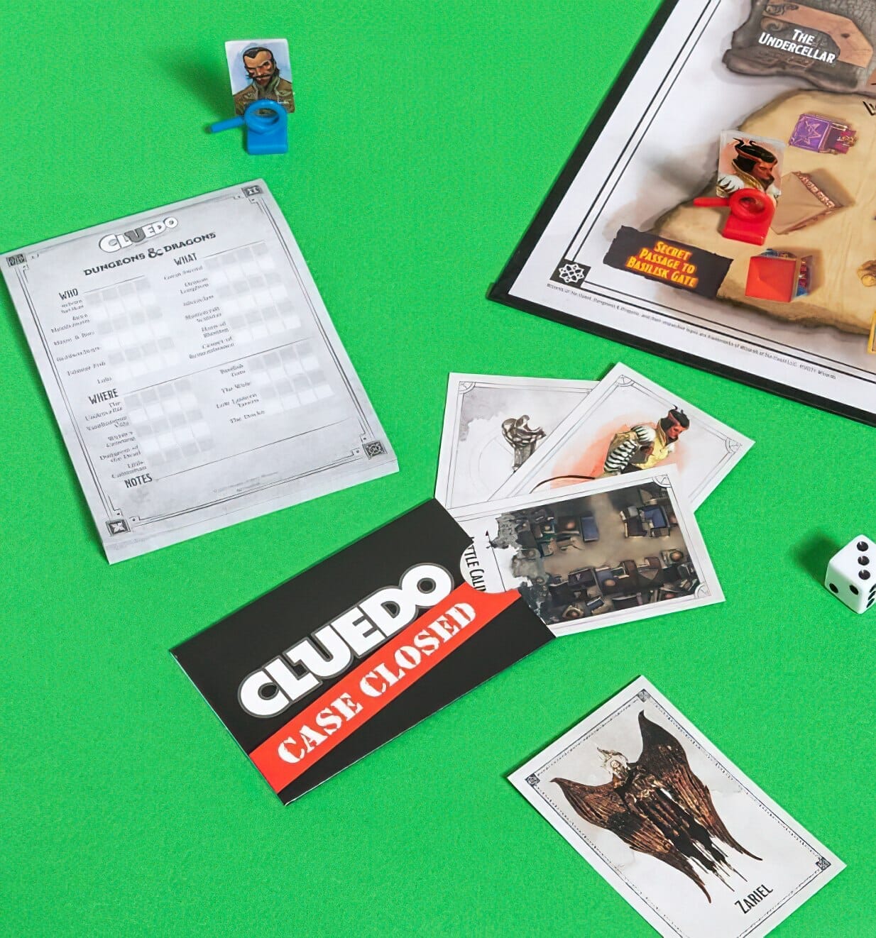 D&D has a British variant of the iconic detective board game