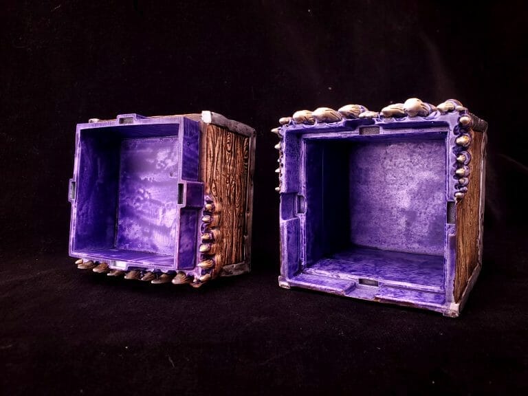 Only 100 of these Mimic deck boxes will be painted